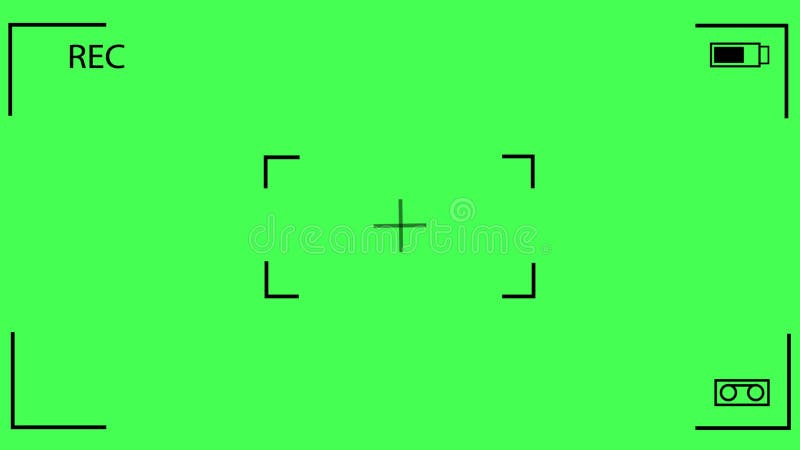 Camera Mobile Recording Screen Overlay Animation With Chroma Key Stock Footage Video Of