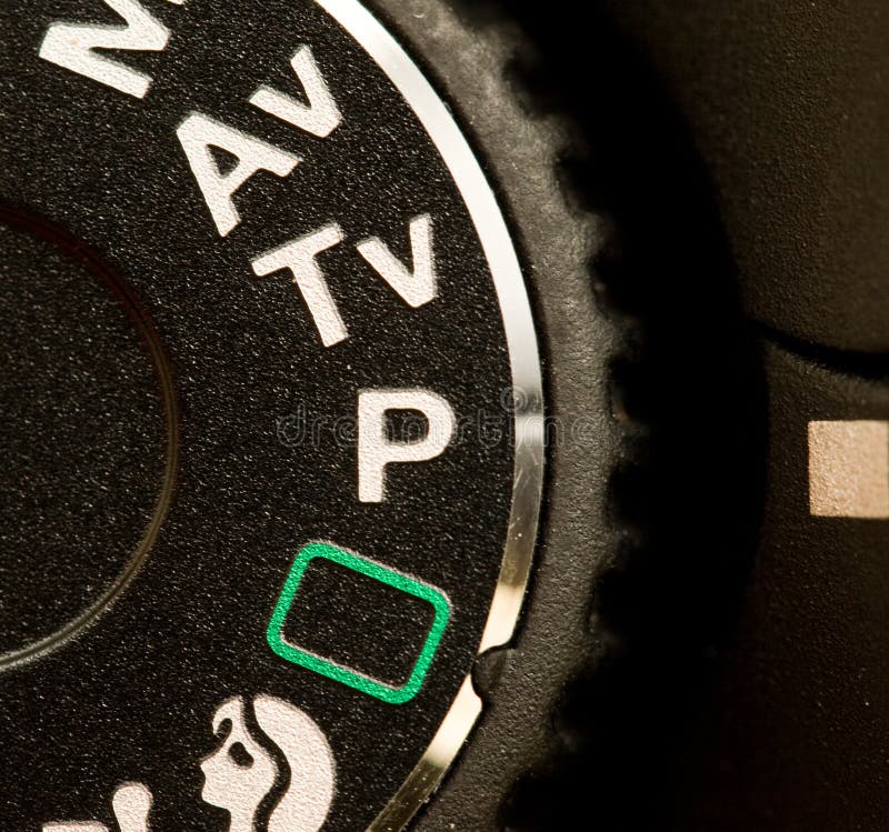 Camera mode dial stock image. Image of green, electronic - 7419273