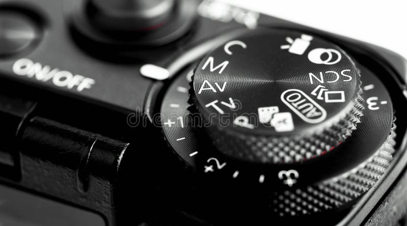 Camera mode dial stock image. Image of green, electronic - 7419273