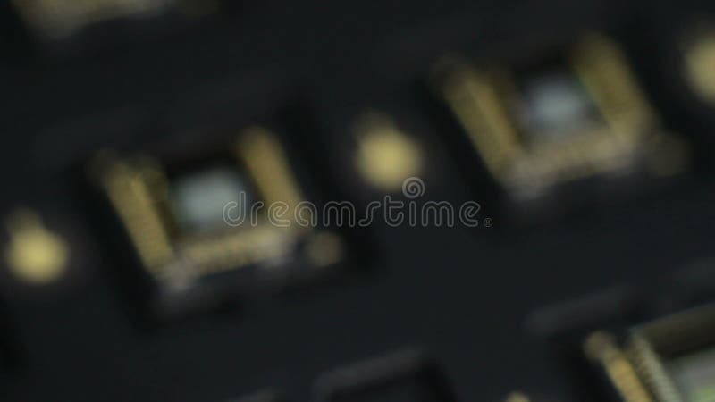 Camera Module for Mobile Phone Stock Video - Video of semiconductor ...