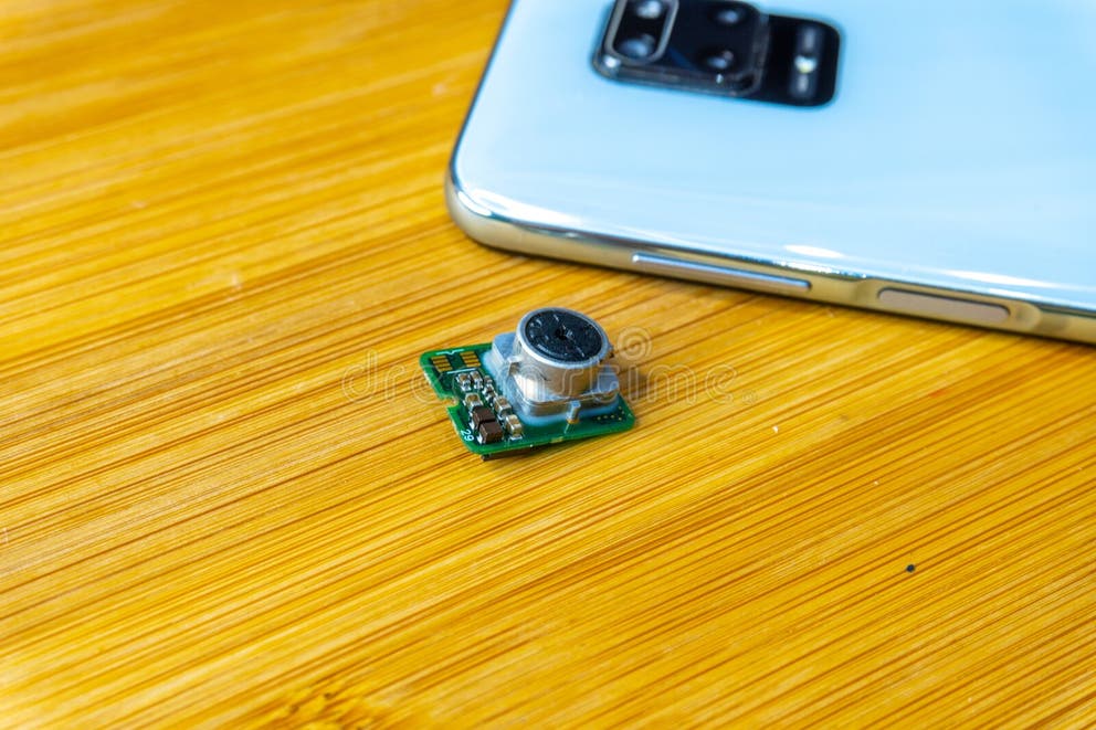 Camera Modules Being Used in Mobile Phones. Development of Mobile Cameras Stock Photo - Image of ...