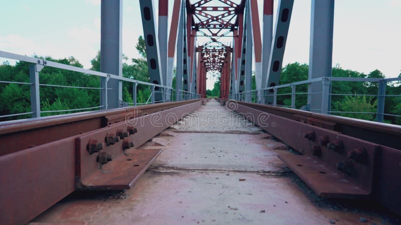 Camera Movement between Rail Stock Video - Video of green, adventure ...