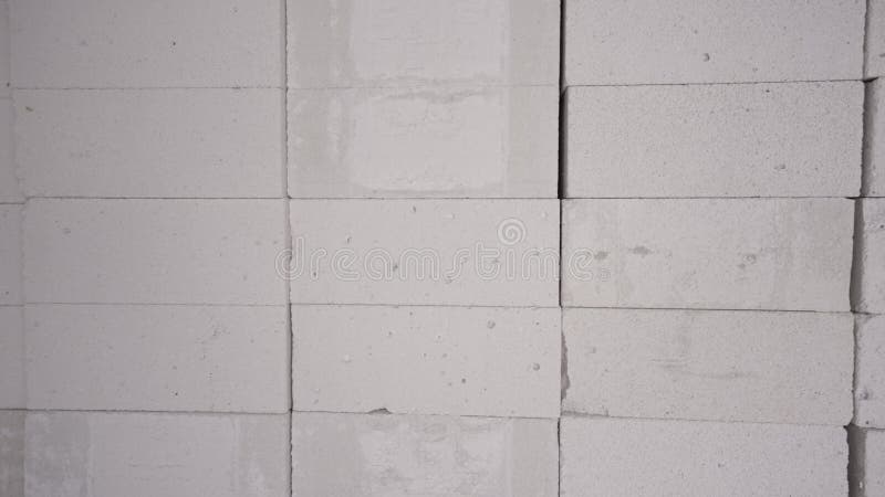 Camera Moving Right Showing Stacks of Concrete Blocks. Stock Video ...