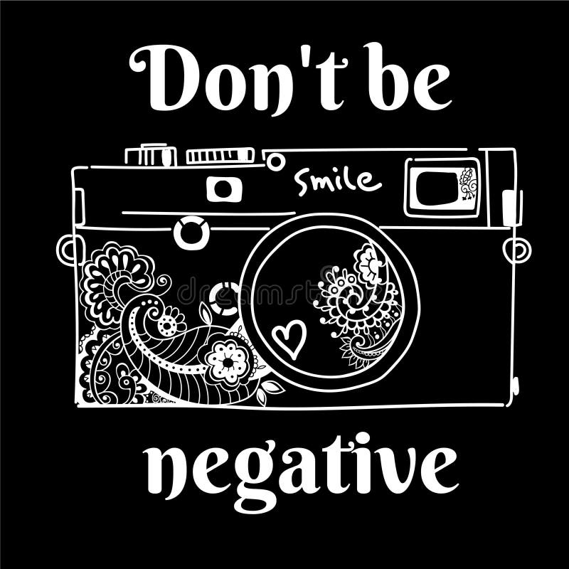 Camera negative film icon. stock vector. Illustration of business ...