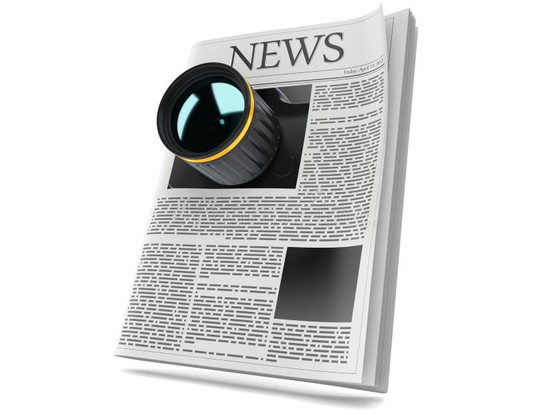 Newspaper Photograph Stock Illustrations – 232 Newspaper Photograph ...