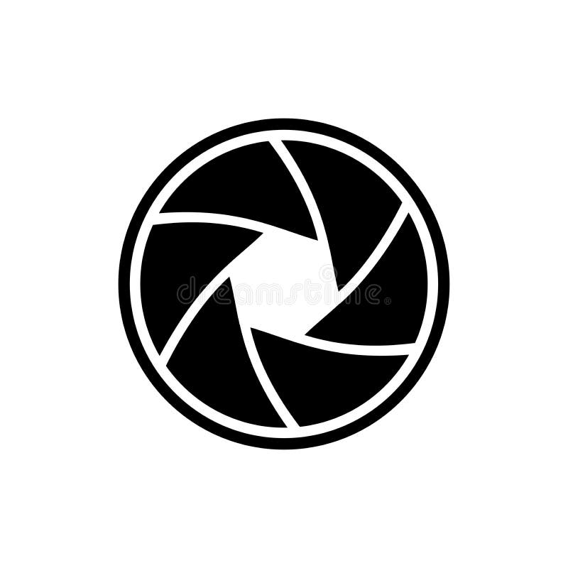 Camera Objective Icon, Cartoon Style Stock Vector - Illustration of ...