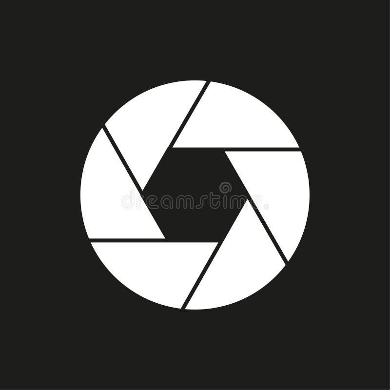 Camera Objective Icon,shutter Icon Vector Illustration for Your Web ...