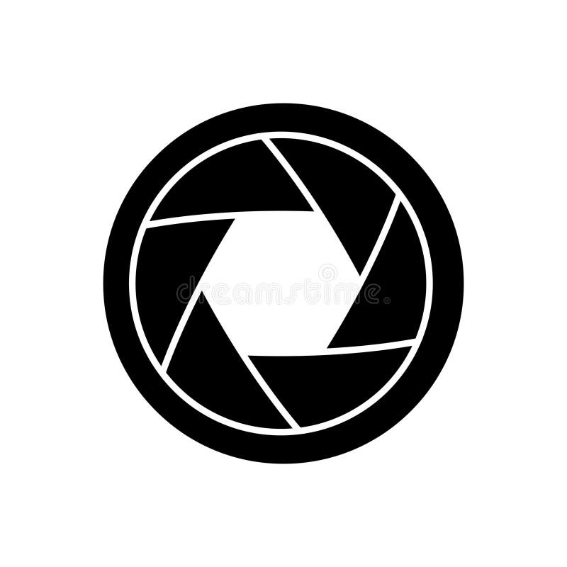 Camera Objective Icon, Cartoon Style Stock Vector - Illustration of ...