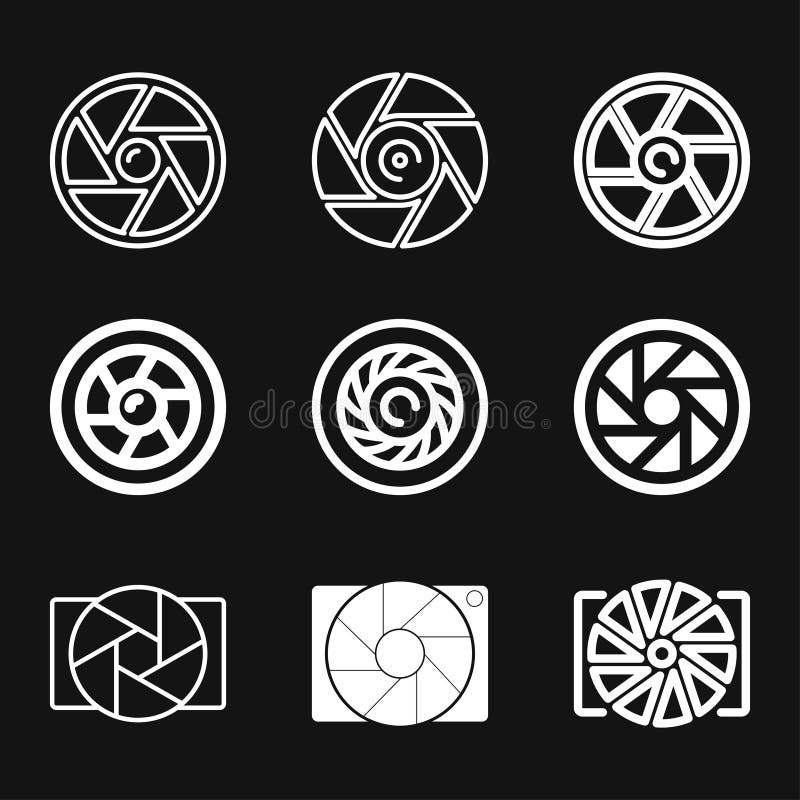 Camera Objective Icon, Cartoon Style Stock Vector - Illustration of ...