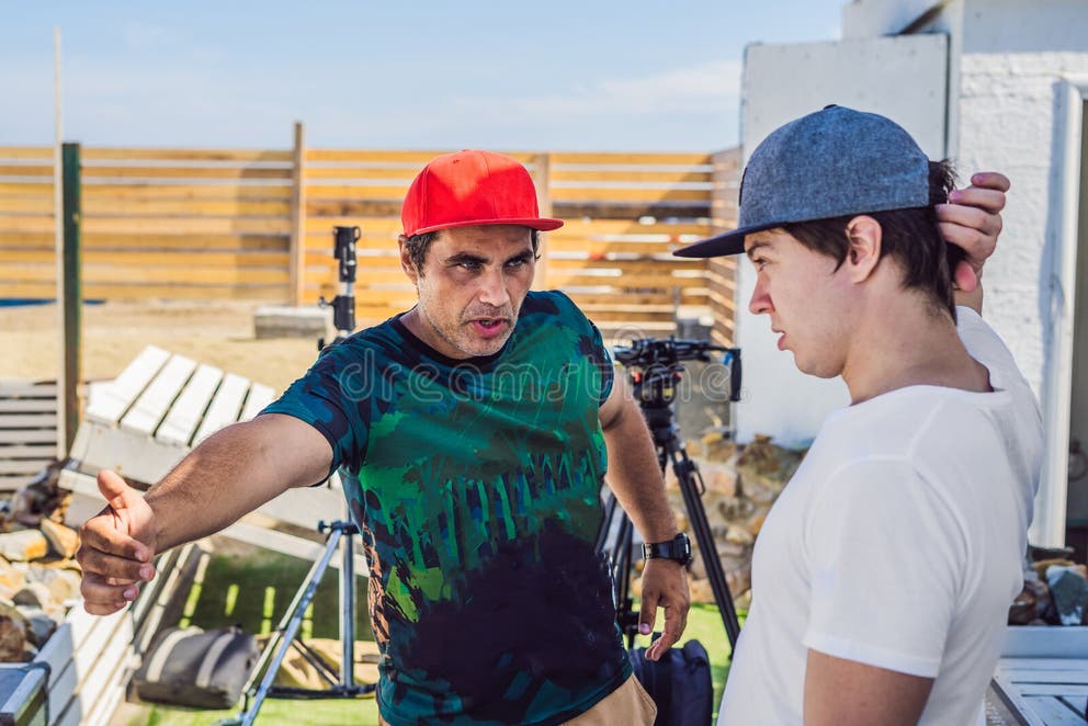 Camera Operator and Director Discuss the Process of a Commercial Video ...