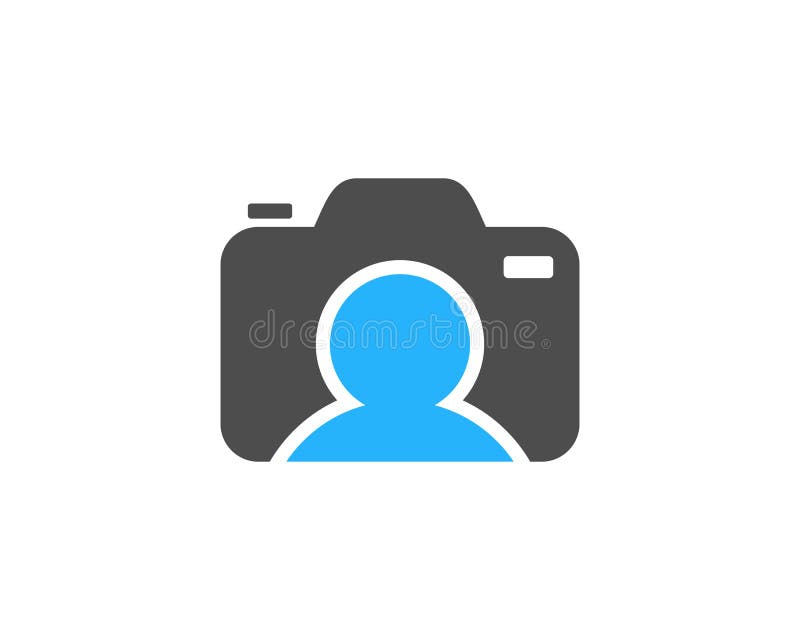 Camera People Icon Logo Design Element Stock Vector - Illustration of ...