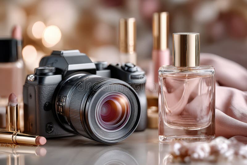 153 Perfume Lipstick Cosmetics Arranged Stock Photos - Free & Royalty ...