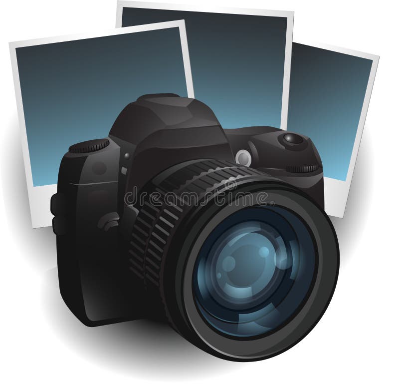 The Stylized Shutter of Camera Stock Vector - Illustration of gadgets ...