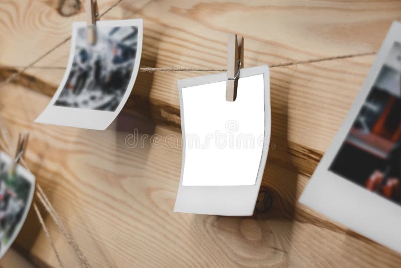 Camera Photo, Instant Print Snapshot White Square Frame Blank Space ...