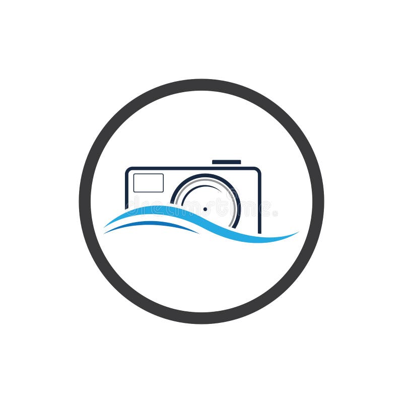Camera Photography Logo Icon Vector Design Template Stock Vector ...