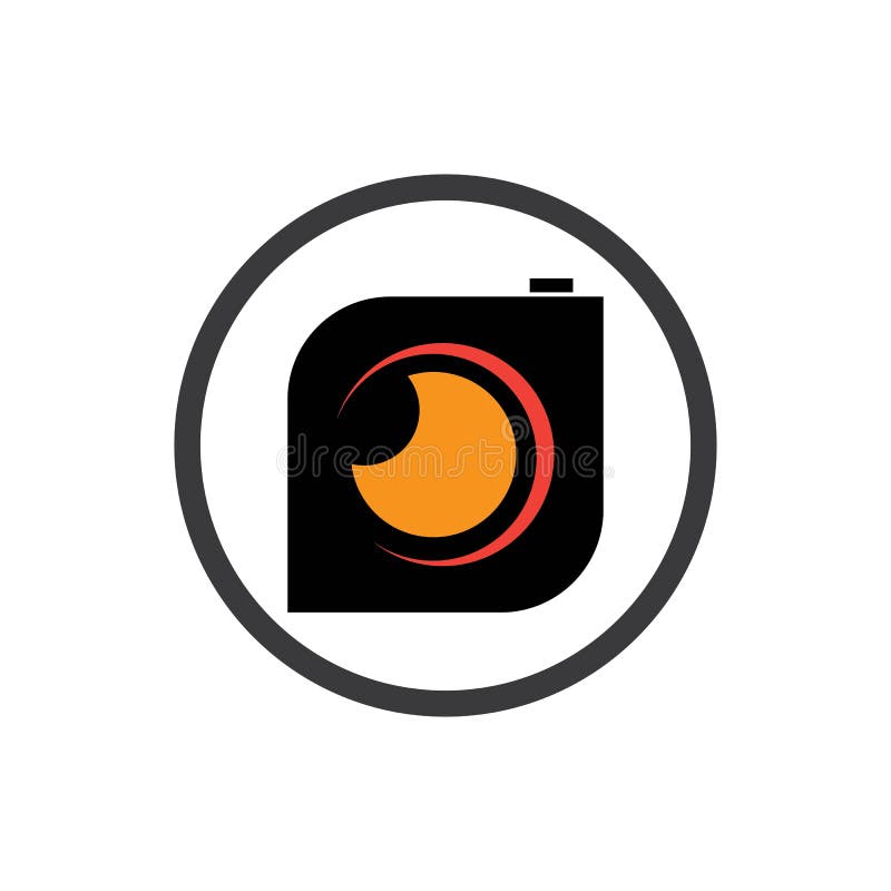 Camera Photography Logo Icon Vector Design Template Stock Vector ...