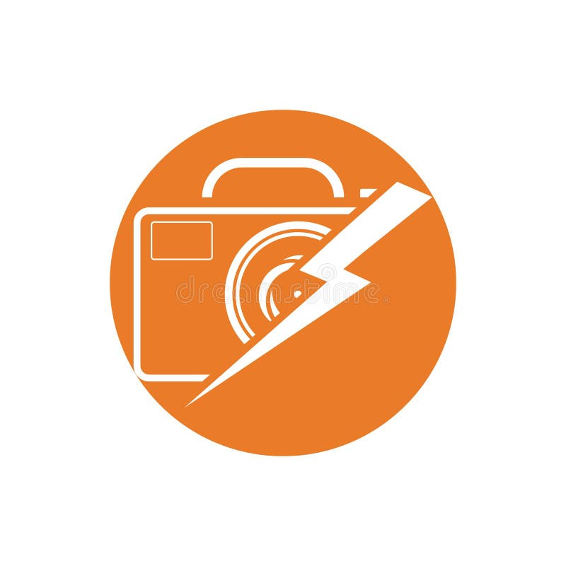 Camera Photography Logo Icon Vector Design Template Stock Illustration ...
