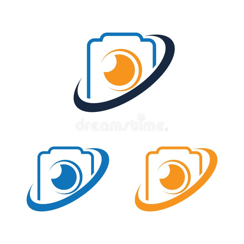 Camera Photography Logo Icon Vector Design Template Stock Vector ...