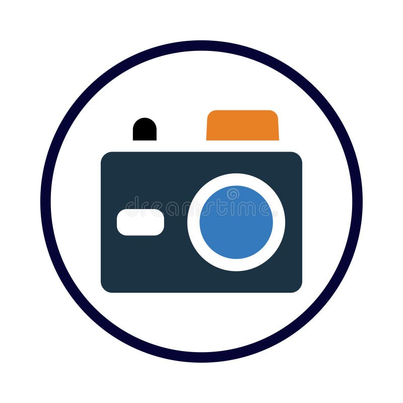 Camera, Picture, Video Camera, Modern Camera Icon Stock Vector ...