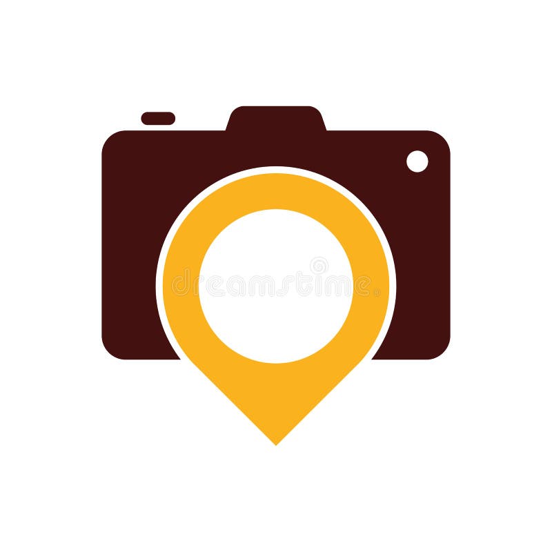Camera Pin Spot Logo Stock Illustrations – 41 Camera Pin Spot Logo ...