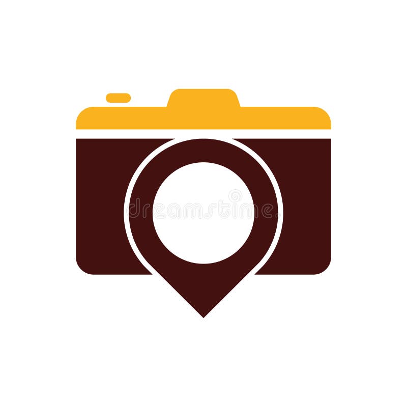 Camera Pin Spot Logo Stock Illustrations – 41 Camera Pin Spot Logo ...