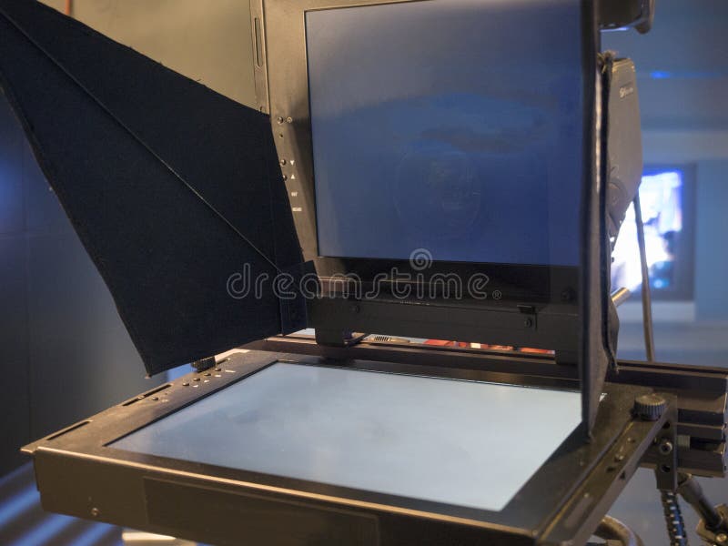 Camera prompter stock photo. Image of news, taking, definition - 52610310