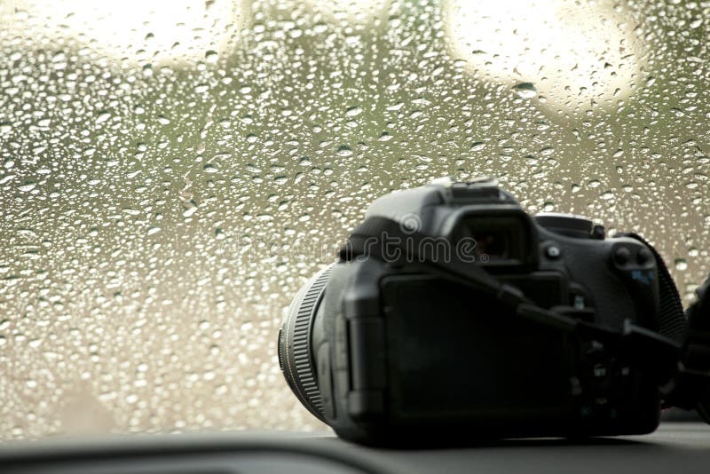 Camera and rain stock photo. Image of camera, film, focus - 25298816