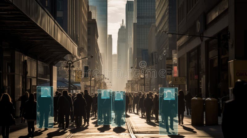 Tracking camera stock illustration. Illustration of algorithm - 274774058