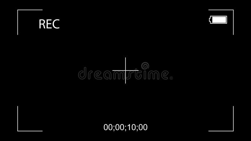 Camera Recording Screen. Camera Viewfinder. Motion Graphic Design. 4K ...