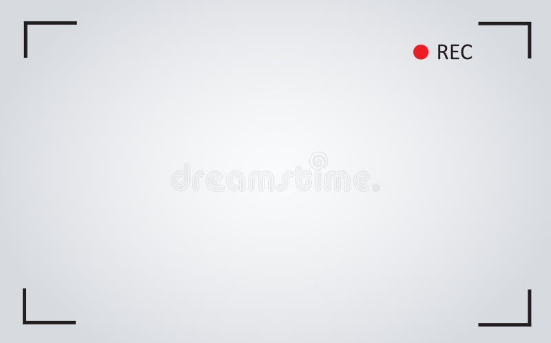 Camera Recording Screen Vector Illustration Background Stock Vector ... Camera Recording Screen Vector Illustration Background Stock Vector ...