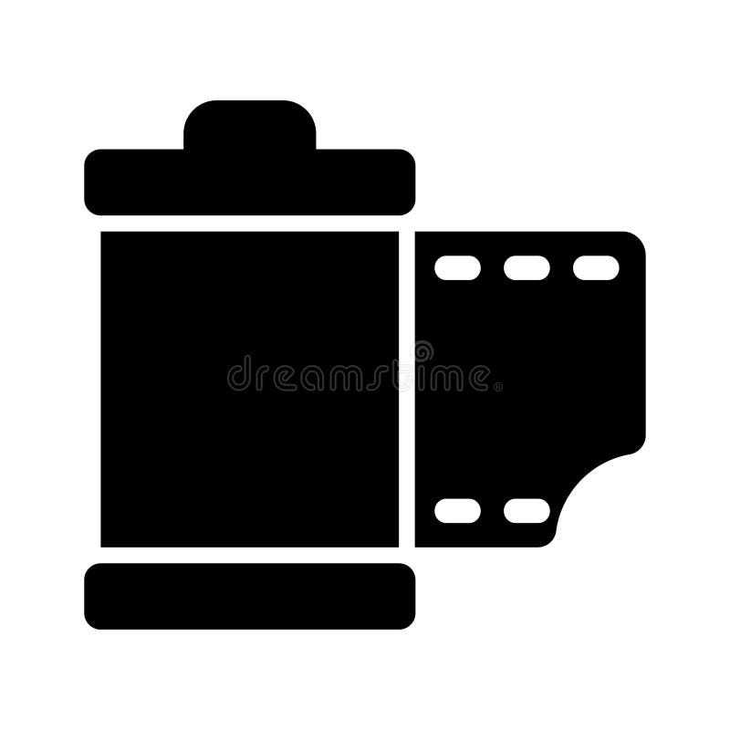 Camera Reel Icon stock vector. Illustration of design - 291884825