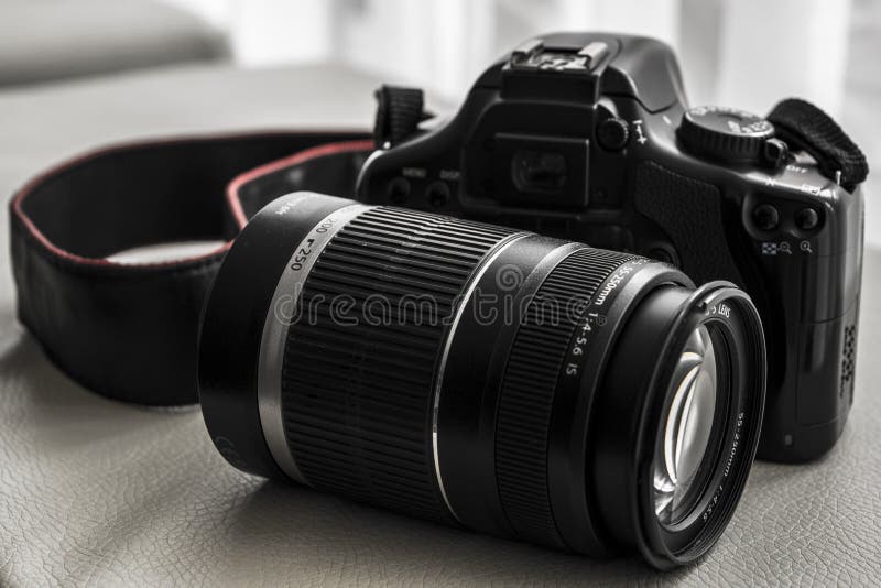 Camera reflex stock image. Image of digicam, snails, photographer ...