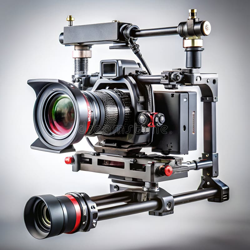 Camera rig stock illustration. Illustration of cinematography - 368601117