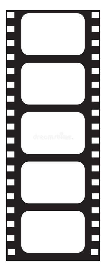 Black and White Presentation of Camera Roll Symbolizing the Cinema ...
