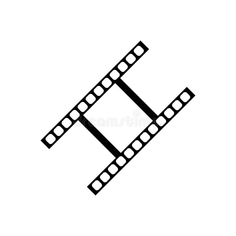 Camera Roll Icon Isolated on White Background Stock Vector ...