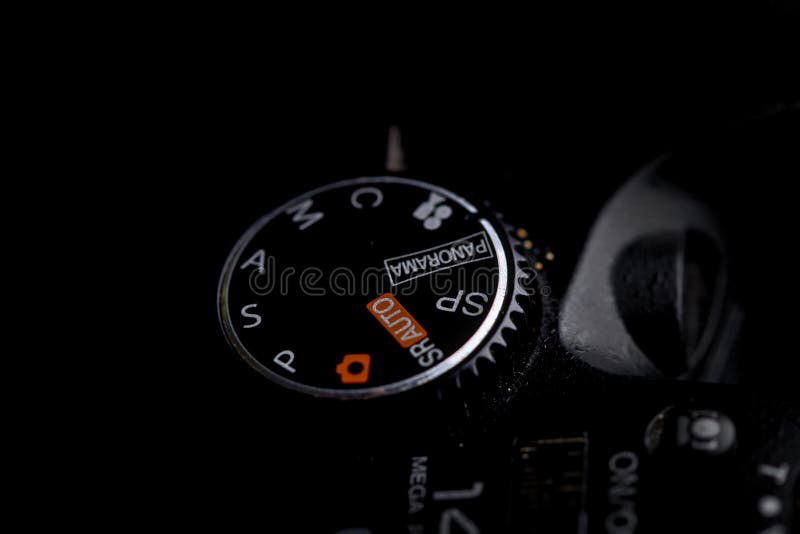 Camera Selector View from the Top. Stock Photo - Image of aperture ...