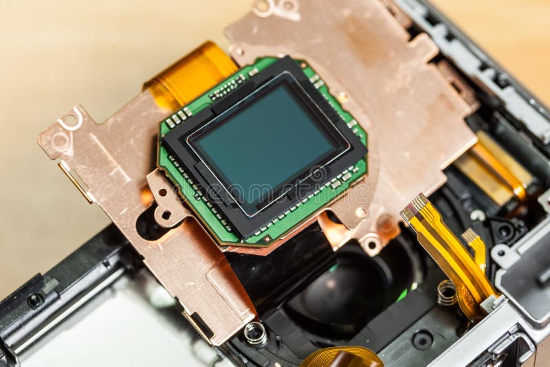 Camera Sensor Matrix Close Up Stock Photo - Image of cmos, electrical ...