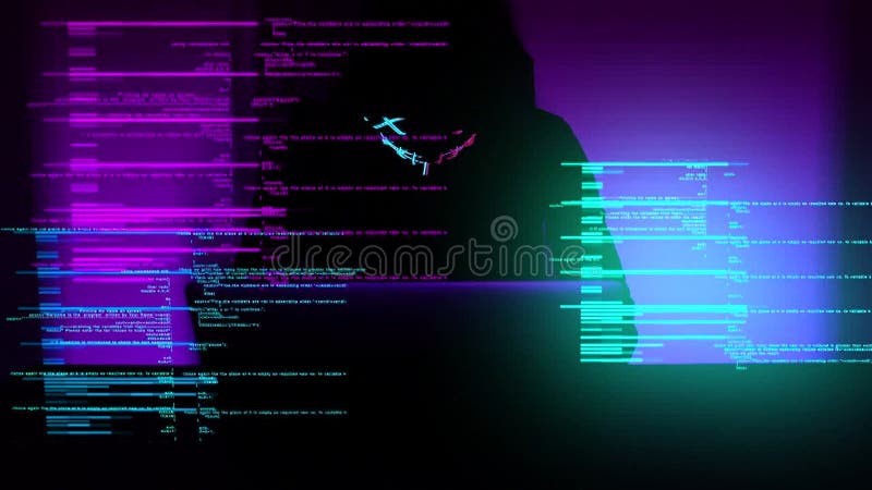 Camera Shaking Effect. Featuring a Mysterious Figure in an Anonymous ...