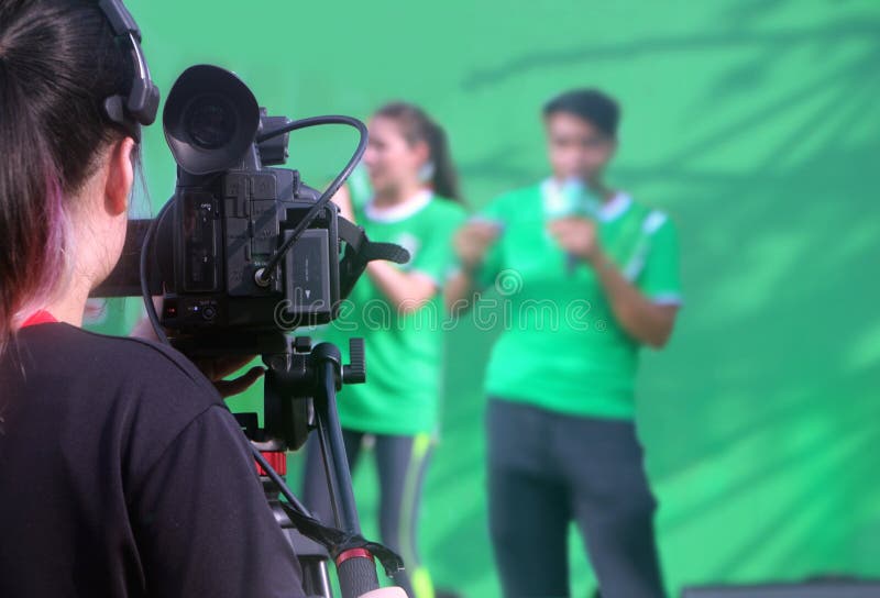 Shooting stage editorial photo. Image of perform, spot - 24155136