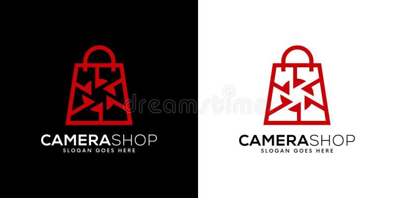 Camera Shop Logo Template Design Template Stock Vector - Illustration ...