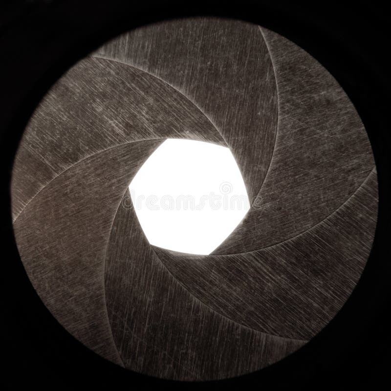 Camera shutter apertures stock photo. Image of abstract - 27190182
