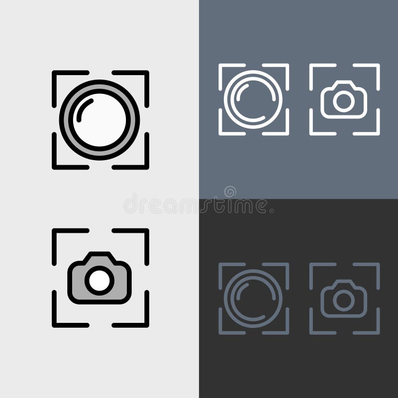 Camera Shutter Button and Camera Focus - Clean and Modern Photography ...