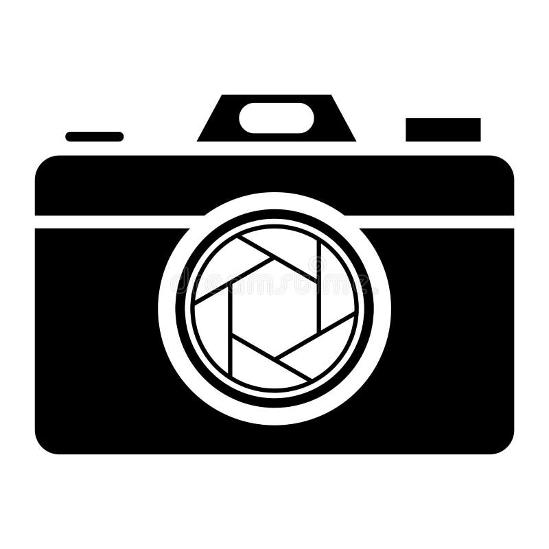 Camera Shutter Icon Symbol and Shutter Blade Vector Stock Vector ...