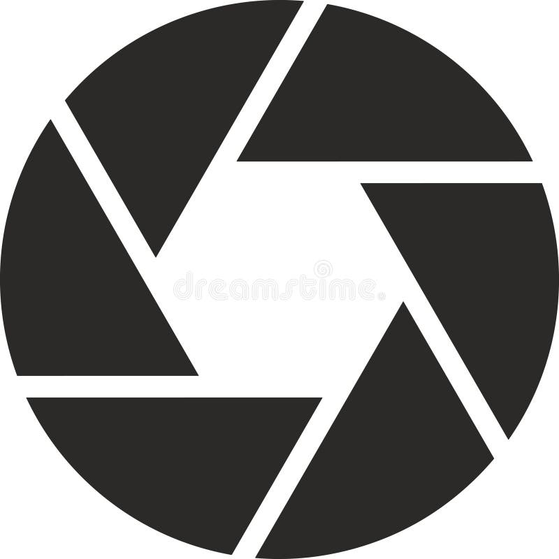 Camera Shutter Icons Camera Aperture Camera F Icon Stock Vector ...