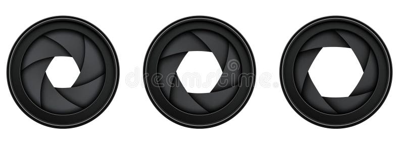 Camera shutter stock vector. Illustration of editable - 54755047