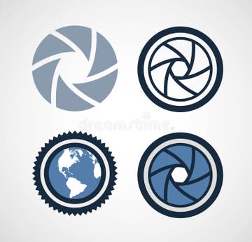 Camera Shutter Illustration Stock Vector - Illustration of flat, camera ...