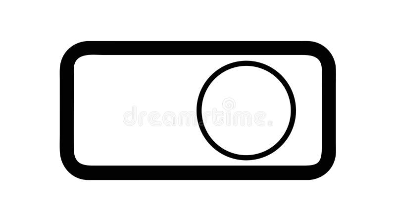 Camera Shutter Lens Icon Vector Illustration in Flat Style, Vector ...