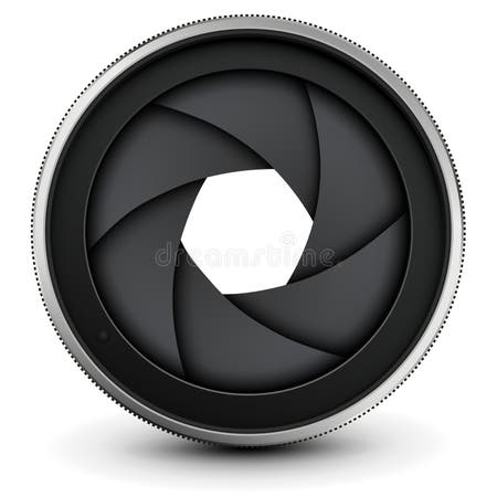 Camera shutter stock vector. Illustration of editable - 54755047