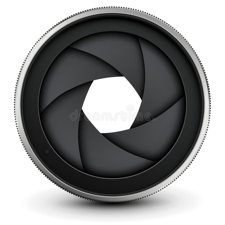 Camera shutter stock vector. Illustration of editable - 54755047