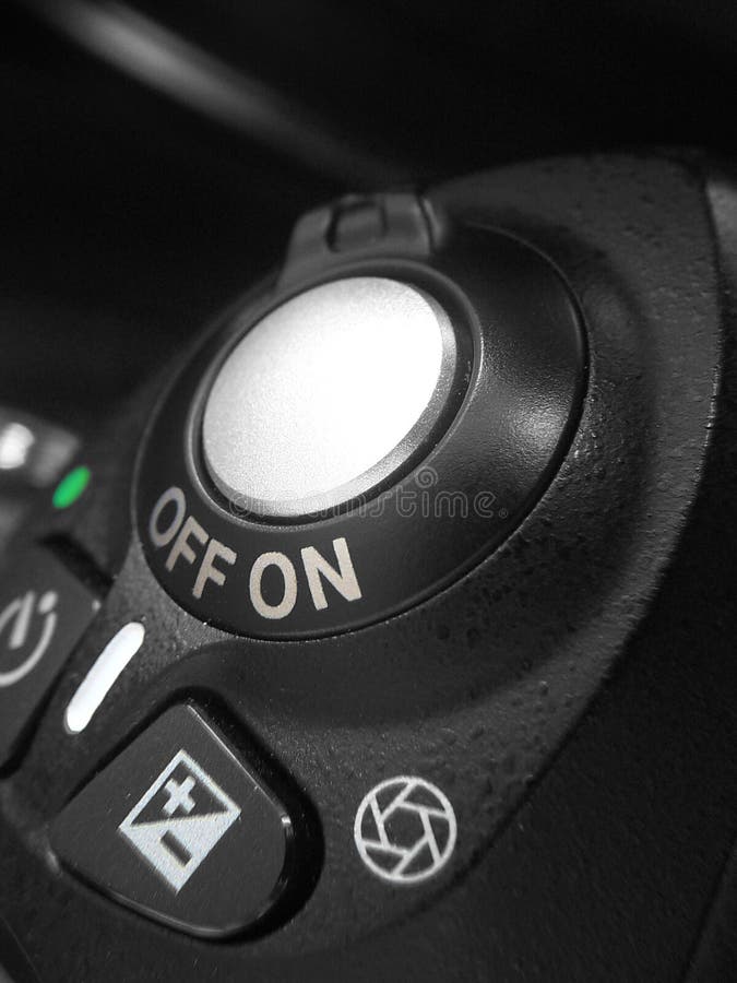 Camera Shutter Release Button Stock Image - Image of stylish, modern ...